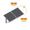 Low-cost GPS solar tracker suite for ground and rooftop installation, solar power generation tracking system